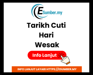 Tarikh Cuti Hari Wesak 2025