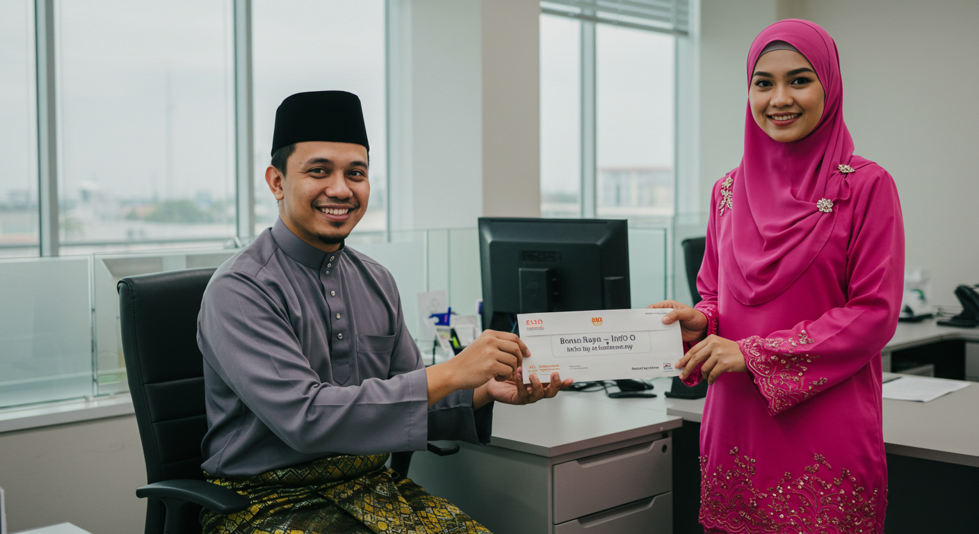 Tarikh & Bayaran Bantuan Khas Aidilfitri Penjawat Awam Bonus Raya 2025