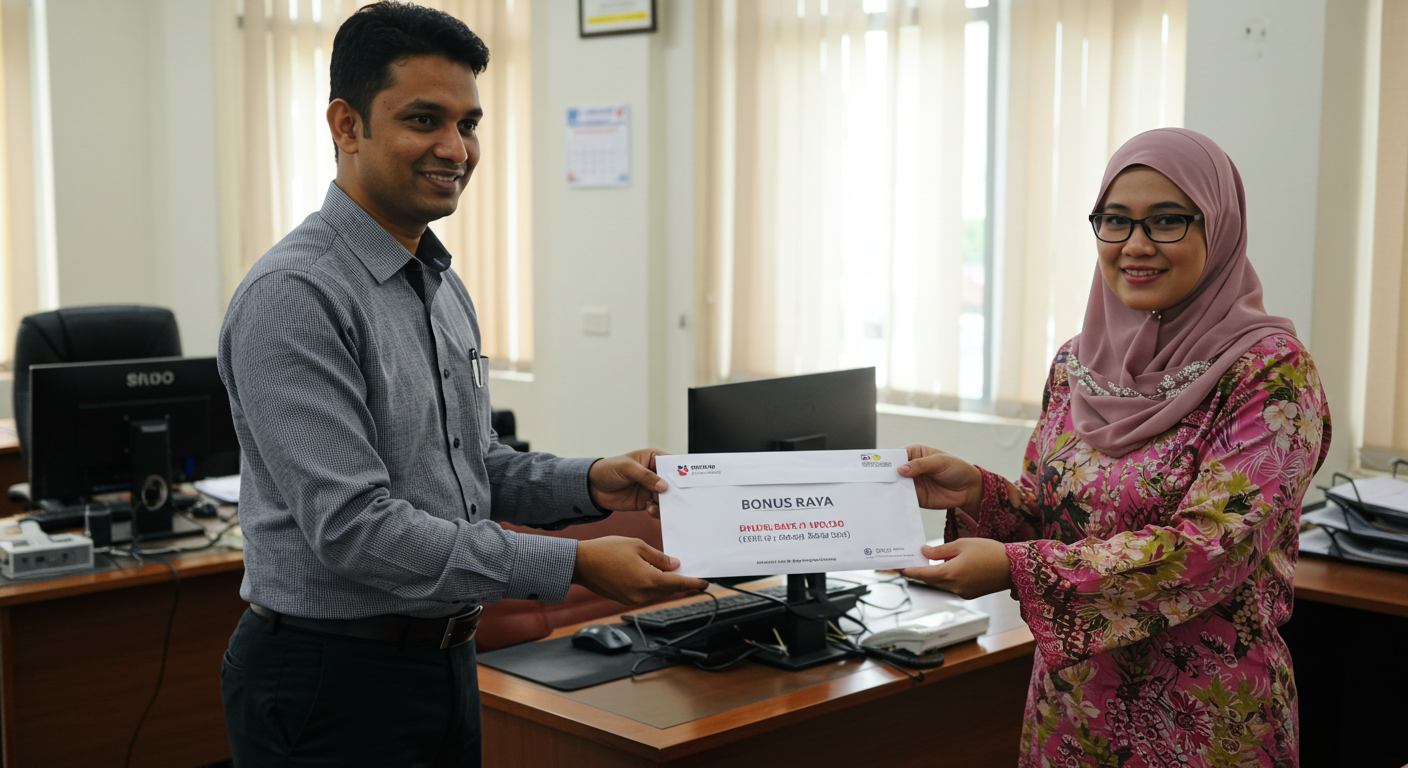 Tarikh & Bayaran Bantuan Khas Aidilfitri Penjawat Awam Bonus Raya 2025