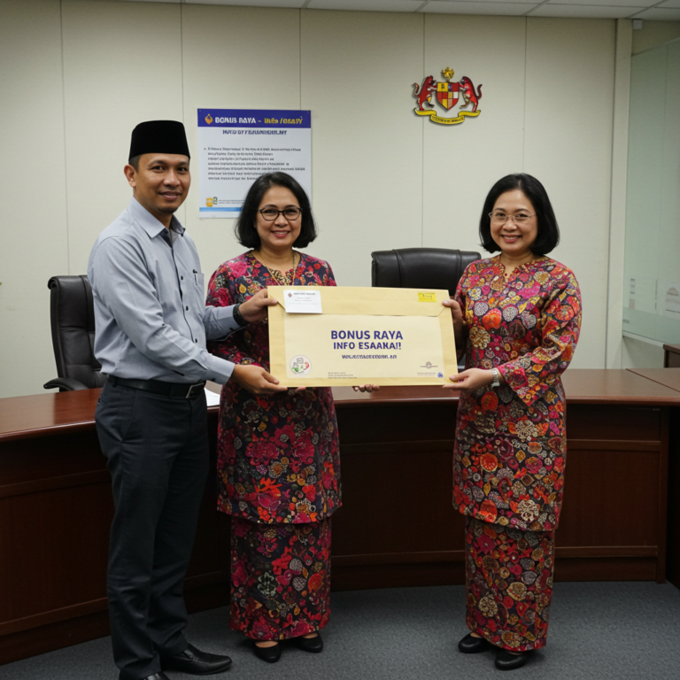 Tarikh & Bayaran Bantuan Khas Aidilfitri Penjawat Awam Bonus Raya 2025