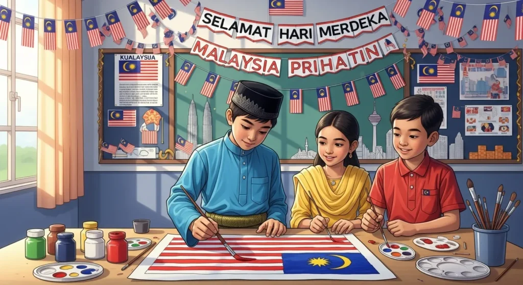 Tema & Logo Hari Kemerdekaan,Kebangsaan,Malaysia 2025