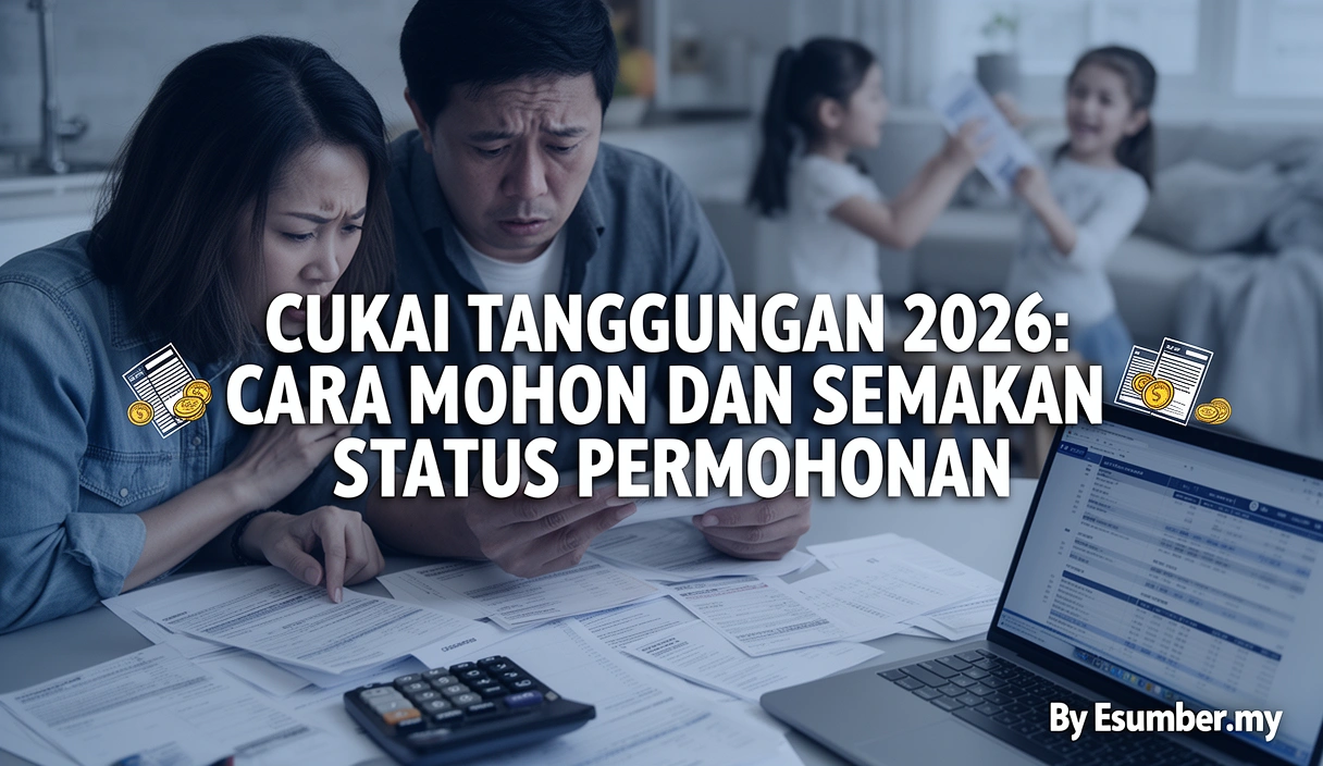 Cukai Tanggungan 2026: Cara Mohon dan Semakan Status Permohonan