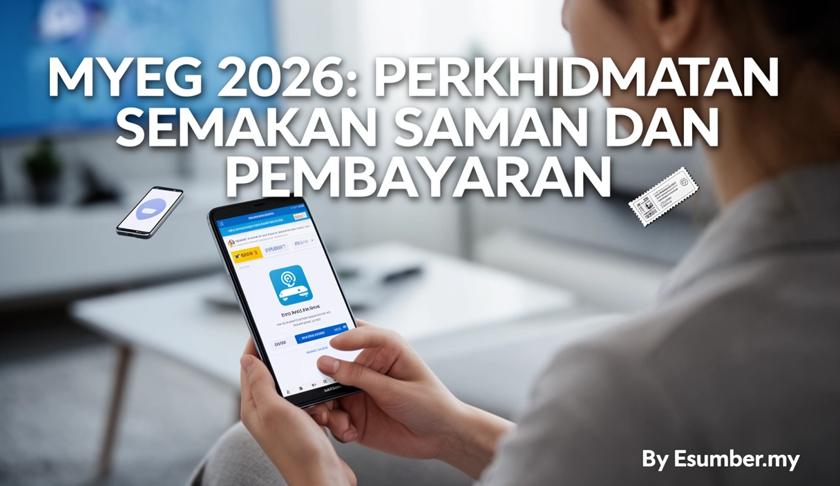 MyEG 2026: Perkhidmatan Semakan Saman dan Pembayaran