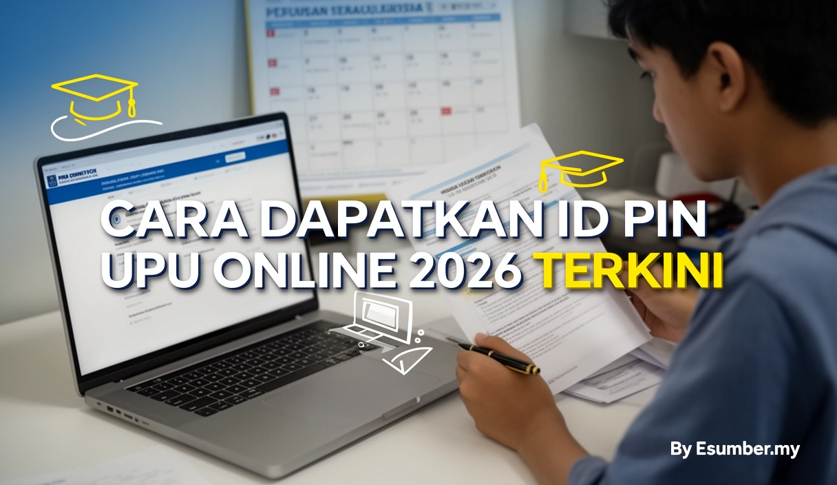 Cara Dapatkan ID Pin UPU Online 2026 Terkini