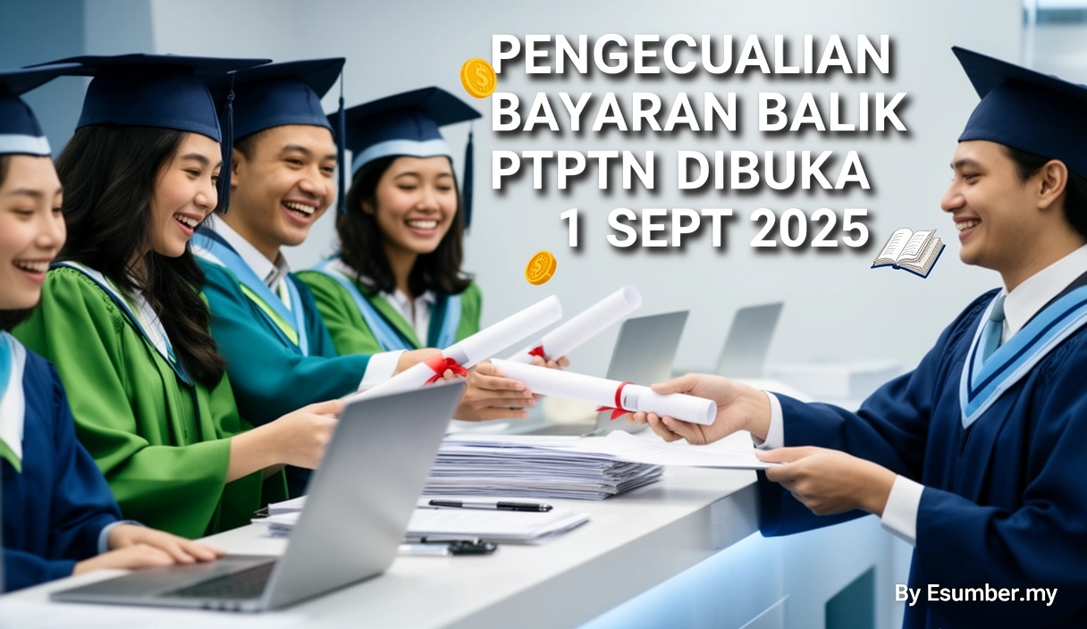 Pengecualian Bayaran Balik PTPTN Dibuka 1 Sept 2025