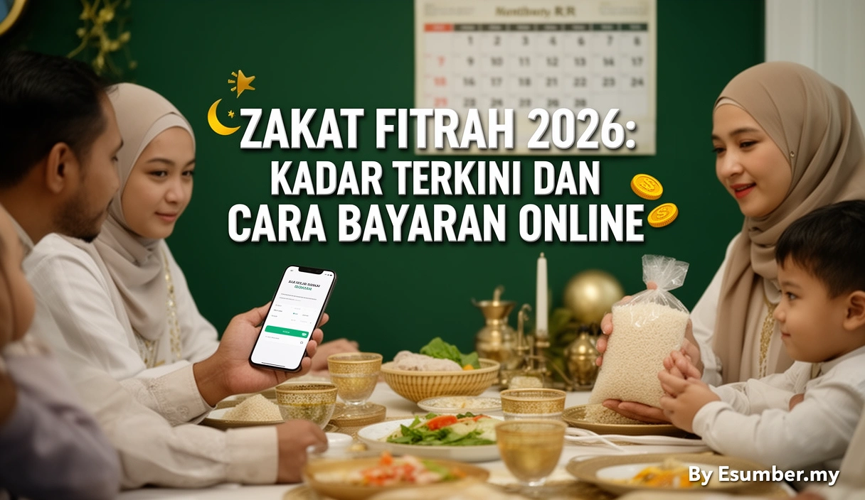Zakat Fitrah 2026: Kadar Terkini dan Cara Bayaran Online